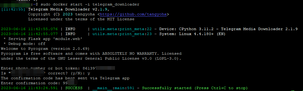 使用群晖的docker安装 telegram_media_downloader · tangyoha/telegram_media_downloader Wiki · GitHub